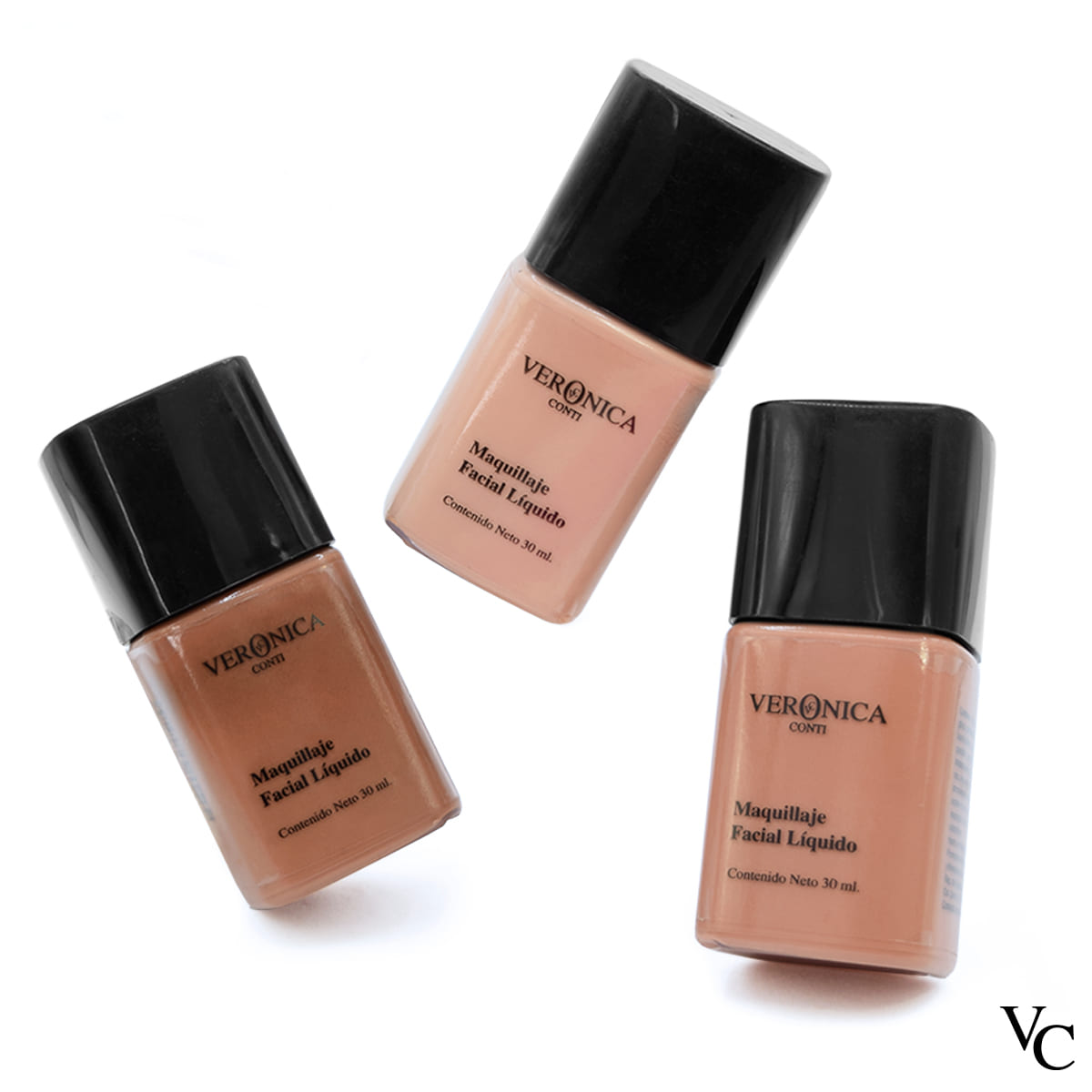 MAQUILLAJE FACIAL LIQUIDO – VC – Veronica Conti
