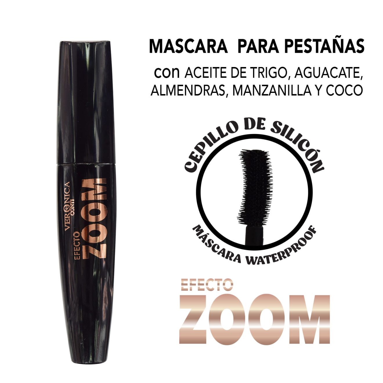 MÁSCARA DE PESTAÑAS – EFECTO ZOOM – Veronica Conti